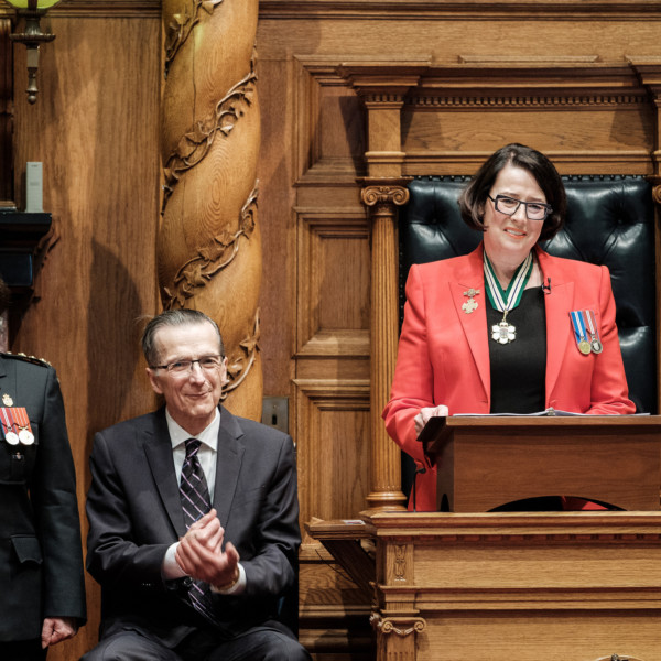 Installation of the 30th Lieutenant Governor of British Columbia ...